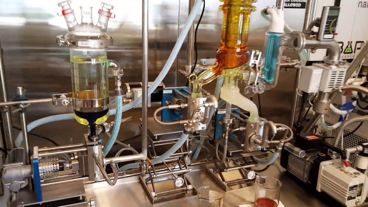 Root sciences short path distillation system (the clear) - YouTube