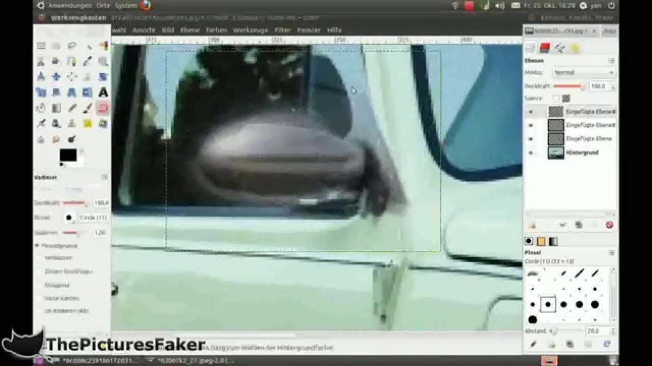 Gimp: Car-Faker - YouTube