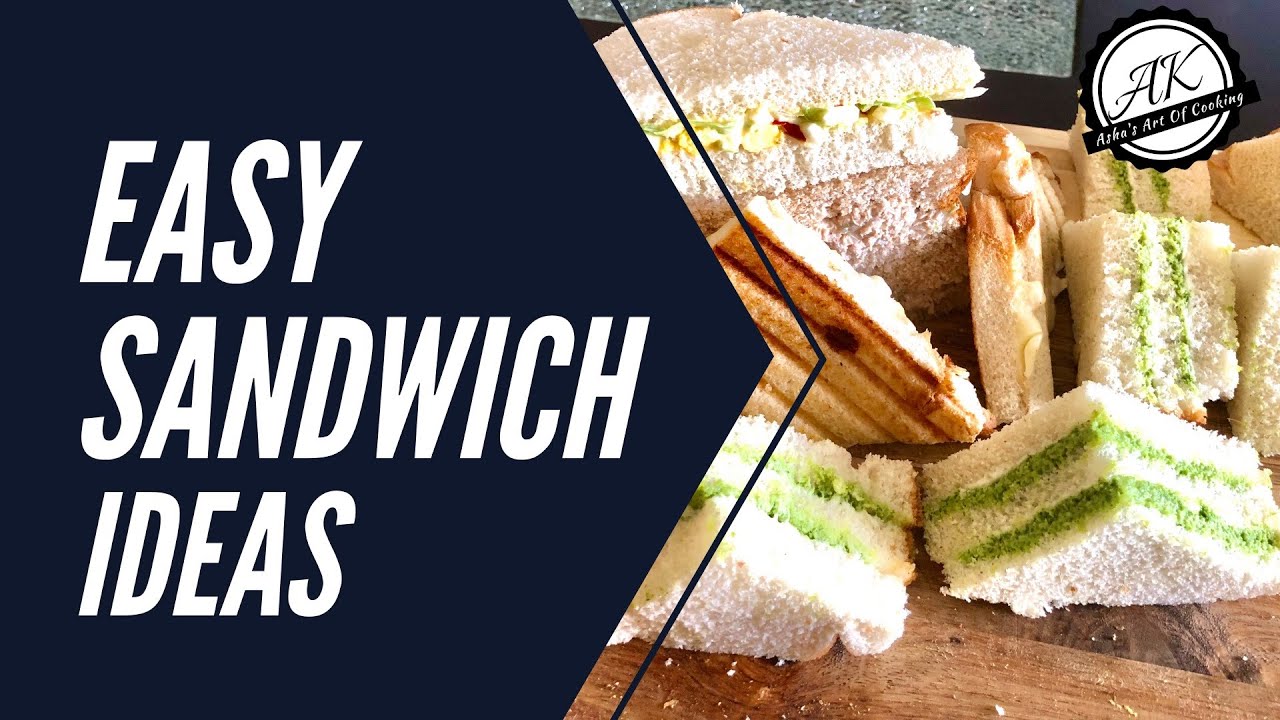 Easy and Simple Sandwich Ideas | VL # 8 - YouTube