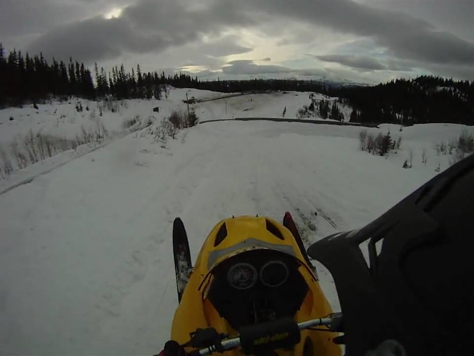 Snow Cross track at Valdres SSK - YouTube