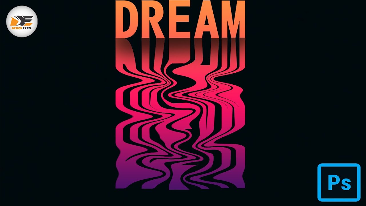 How to create Liquify Text Effect in Photoshop | Liquify Effect | Adobe ...