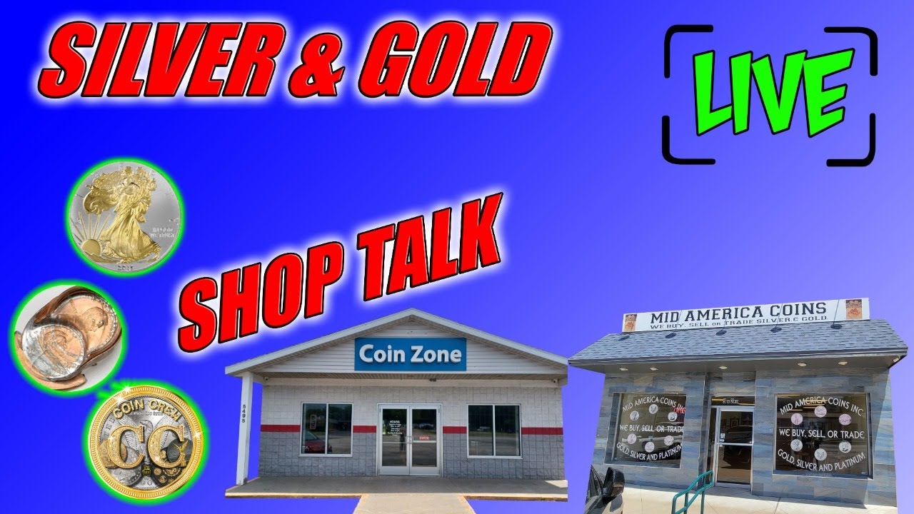 Silver & Gold Premiums on the Rise! - Shop Talk 3-21-23 - YouTube