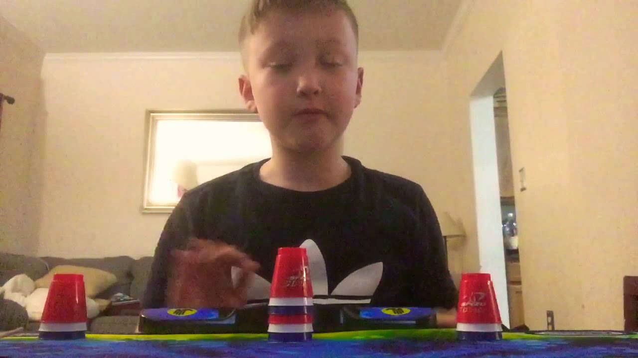 Speed stacking #1 - YouTube