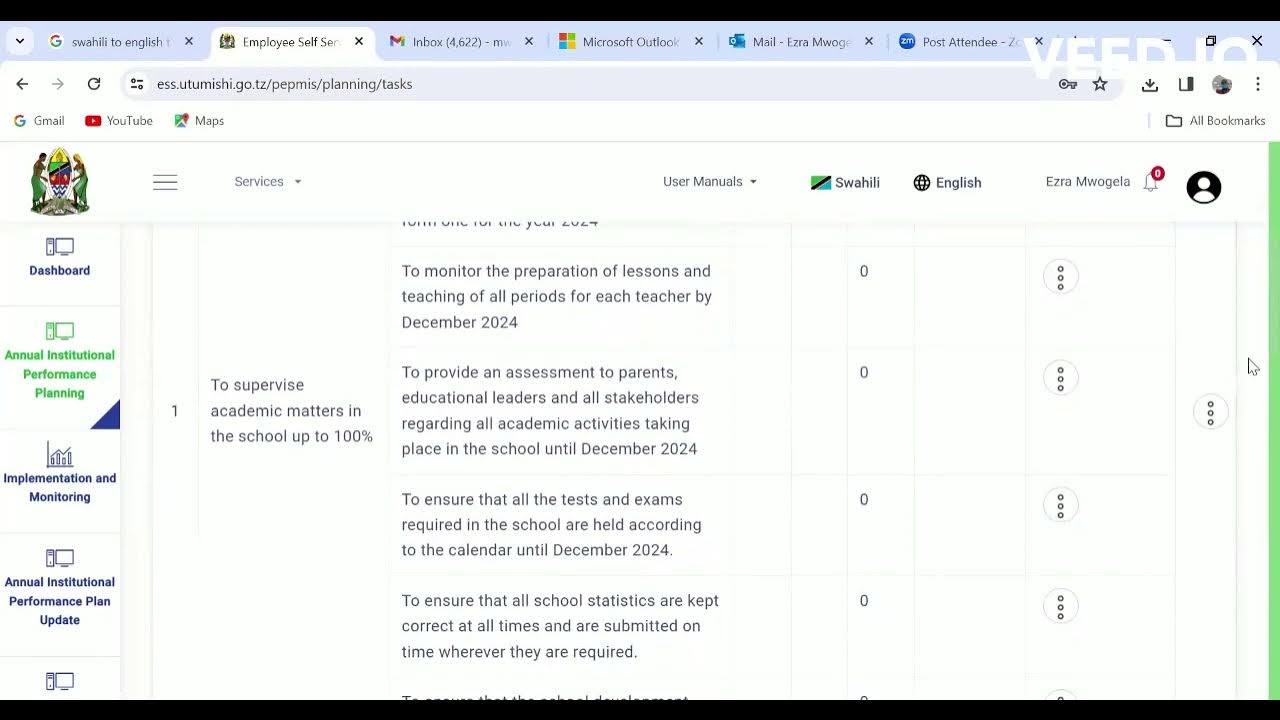 HOW TO COMPLETE ESS AND PEPMIS FOR PUBLIC SERVANT IN TANZANIA. MOSTLY TO TEACHERS (MATOGORO.S.S ...