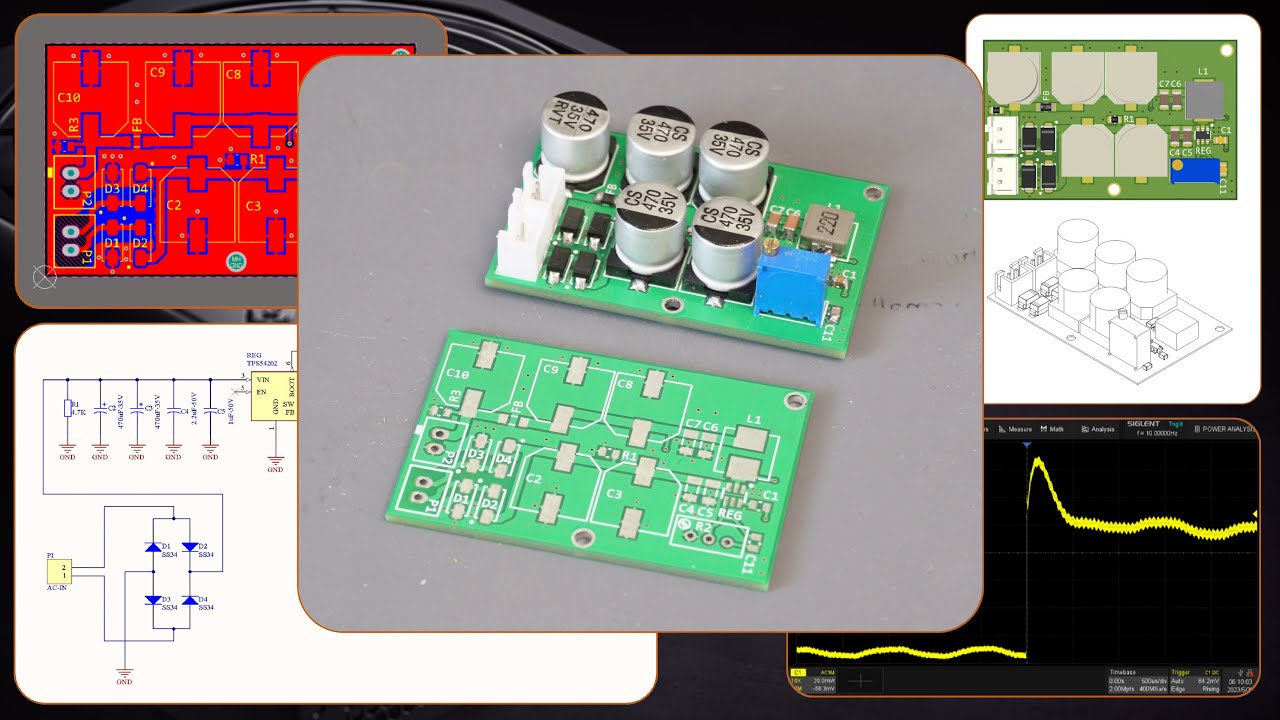 28V-2A Adjustable Low EMI Switching Power Supply - YouTube