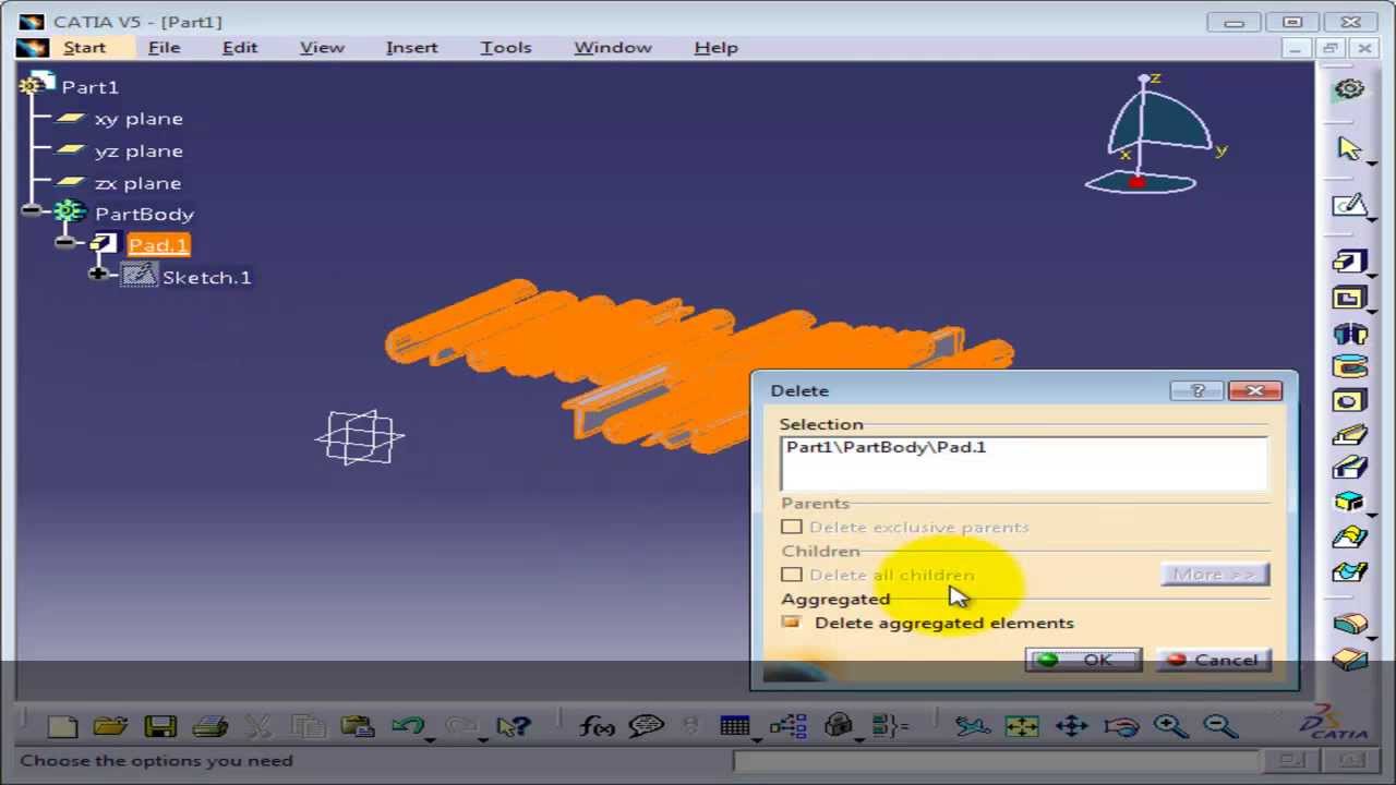 Creating text in CATIA V5 - YouTube