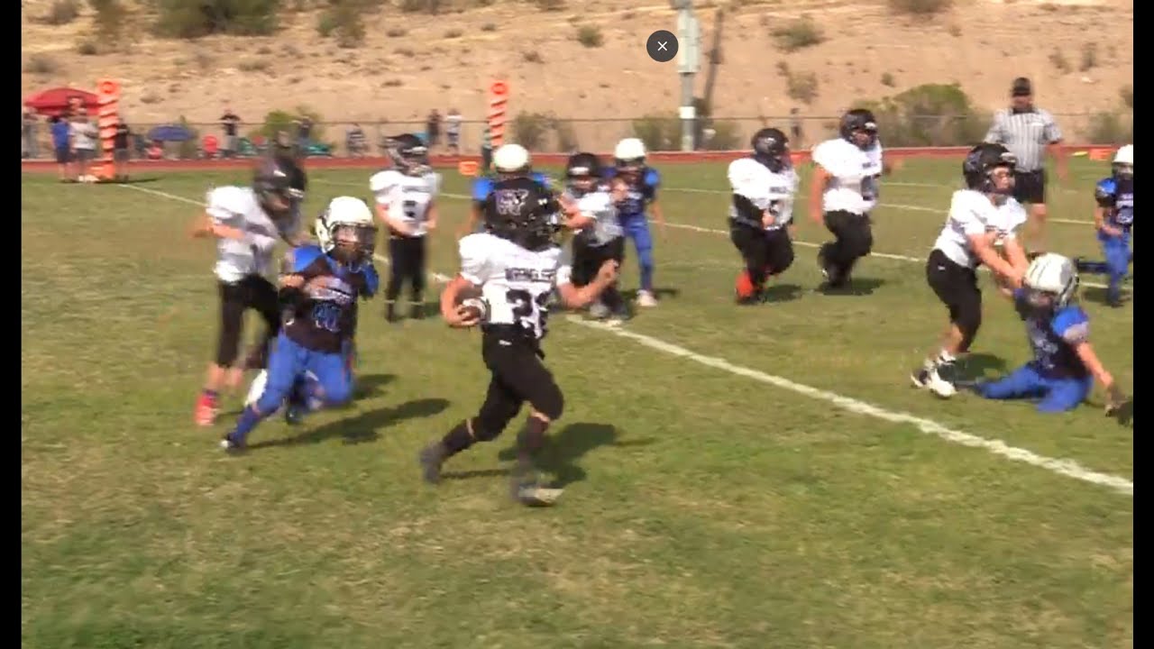 Wickenburg Mighty Mites Football Highlights 2020 - YouTube