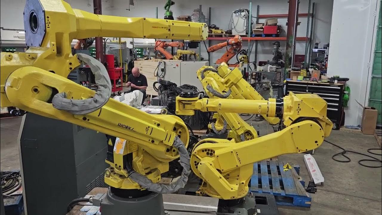 FANUC M-20ia/10L - F109548 - YouTube
