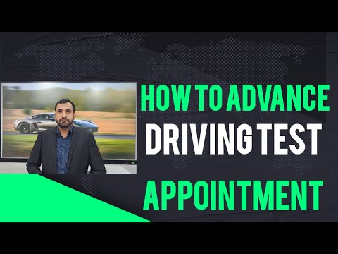 How To Advance A Driving Test Appointment,Or How To Prepone Your ...