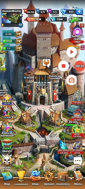 Empire and puzzles war victory loot - YouTube