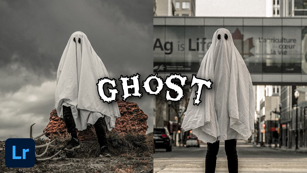 How to edit Ghost Effects on Lightroom/ Halloween Ghost Free Preset ...