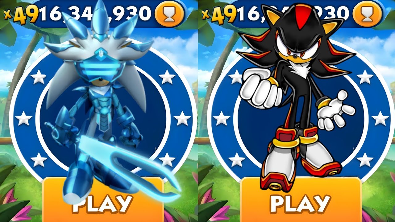 Sonic Dash Battle: Chrome Silver vs Shadow Dash – Who’s the Real Speed ...