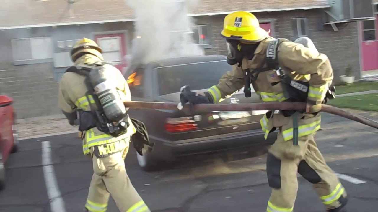 Pre Arrival Vehicle Fire / Tempe - YouTube