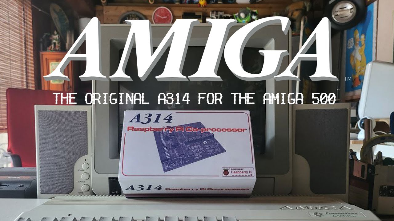 The A314 Co-Processor for the Commodore Amiga 500 - YouTube