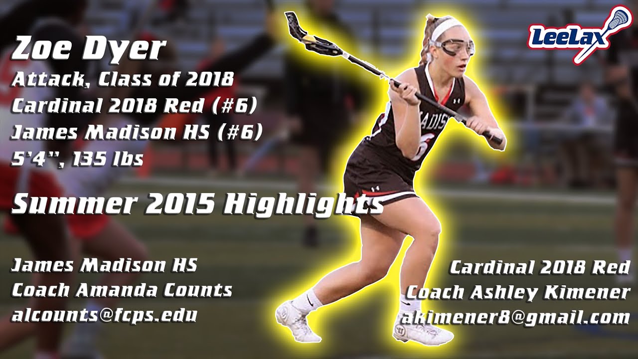 Recruiting LeeLights: Zoe Dyer, Class of 2018 Attack (CNU UNIVERSITY ...