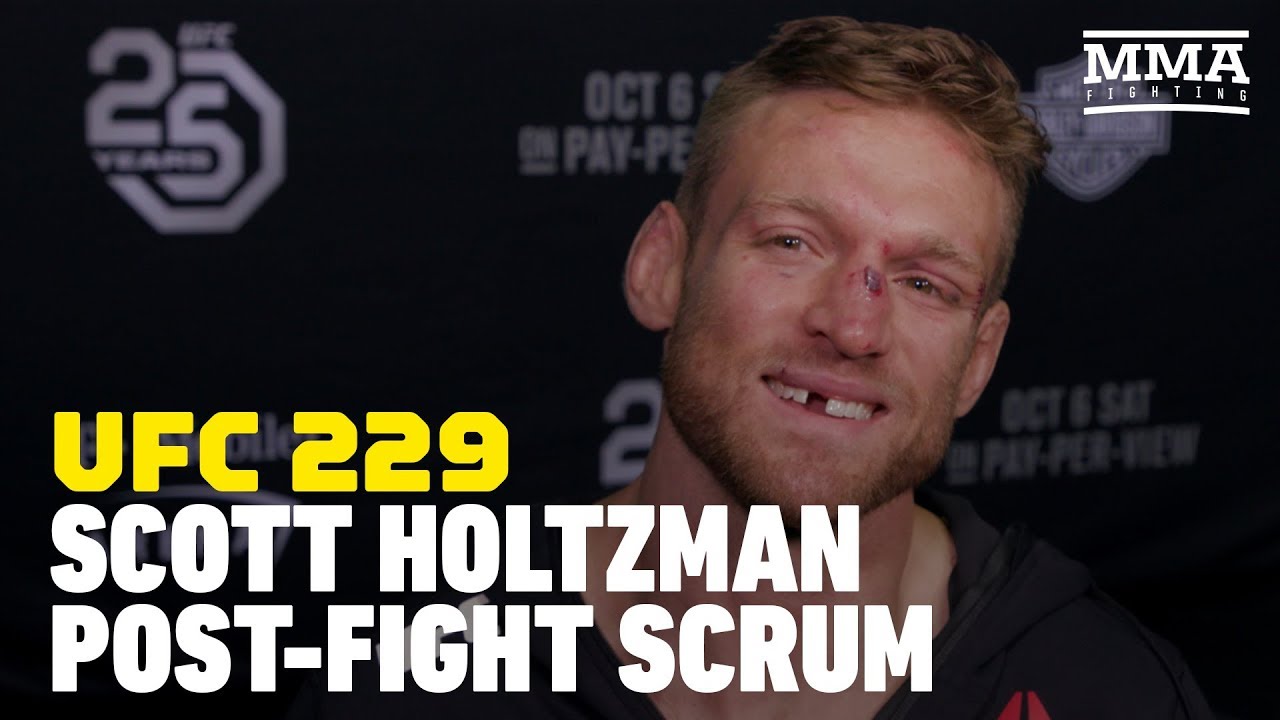 UFC 229: Scott Holtzman Says Show Money Might Go Toward Daycare For ...