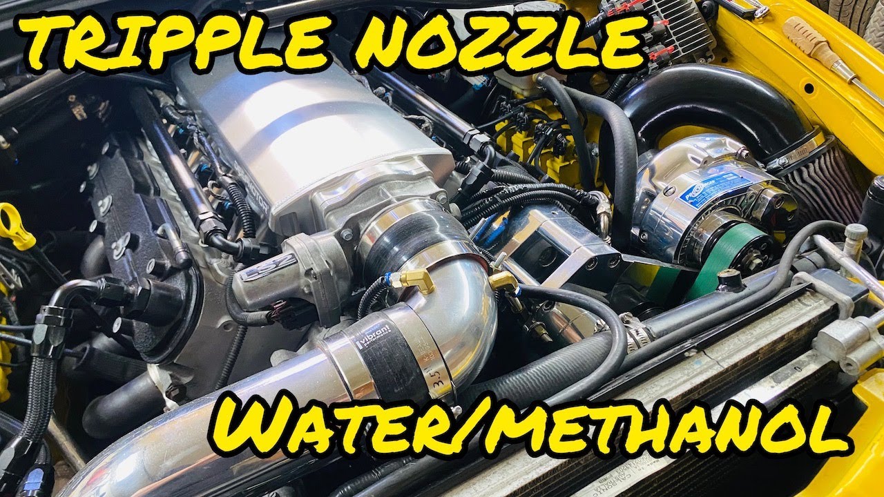 3 NOZZLE WATER/METHANOL upgrade for AEM system + pressure safety switch ...