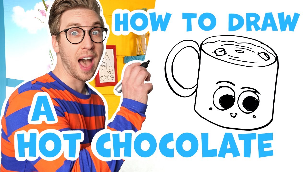 How to Draw a Hot Chocolate | Drawing Lessons For Kids | Learn How to ...