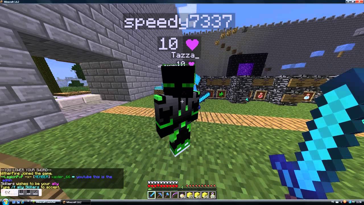 The Amazing op server 24/7-Much kits- Cracked - Raiding- factions - YouTube