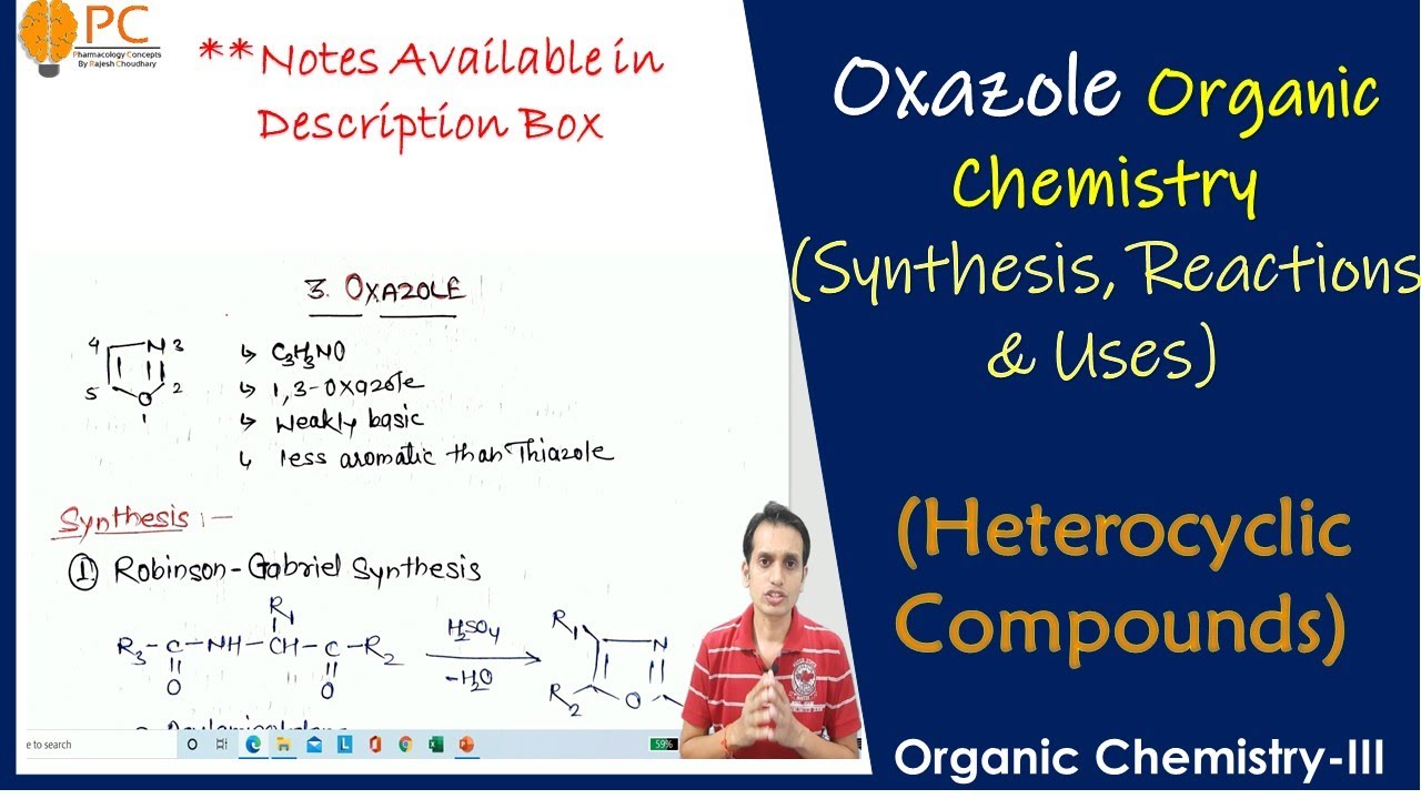 Oxazole Organic Chemistry: Synthesis, Chemical Reactions and Medicinal ...
