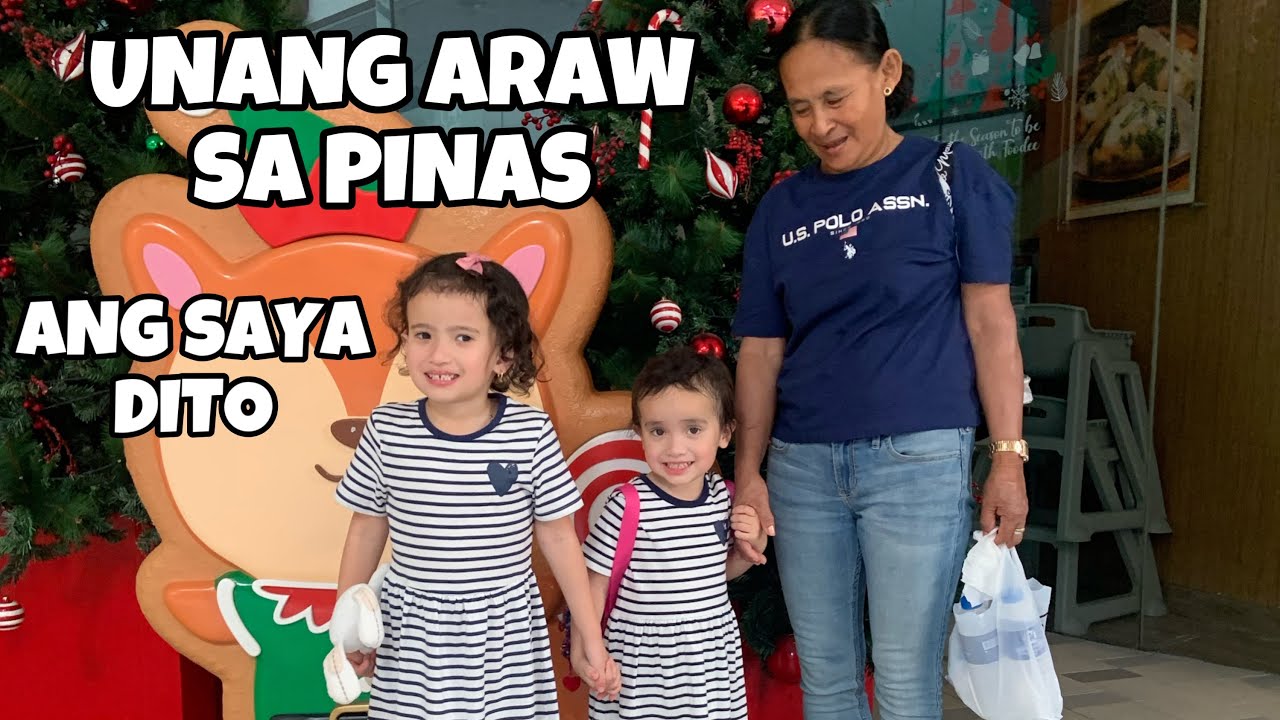 PINAS VLOG:UNANG ARAW SA PINAS😱 - YouTube