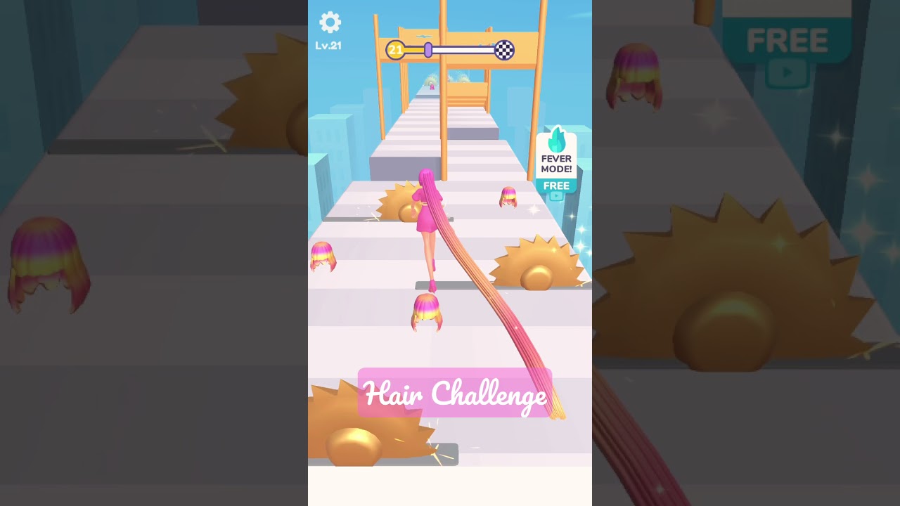 Hair Challenge ( free game ) - YouTube