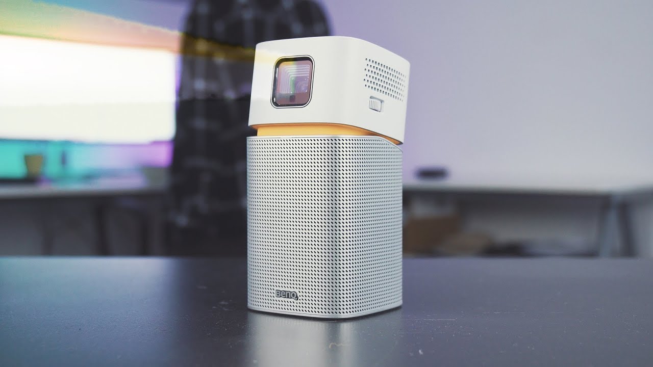 BenQ GV1 MINI BEAMER - Das Kino für Unterwegs? - YouTube