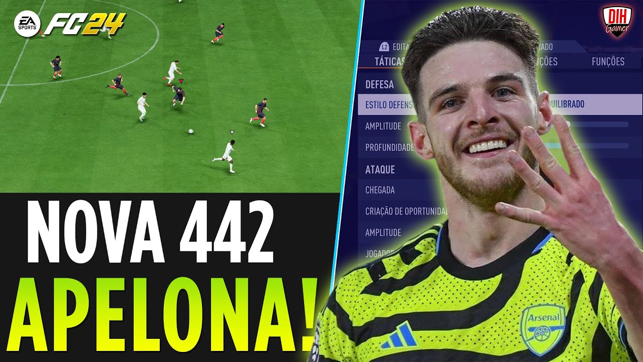 NOVA 442 META APELONA! TÁTICA PERSONALIZADA EA FC 24 - YouTube