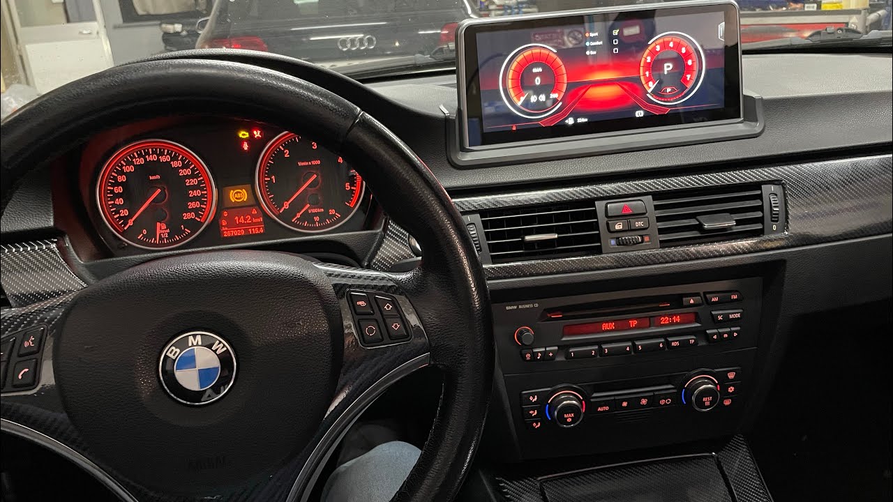 RADIO ANDROID 11 BMW E9X - YouTube