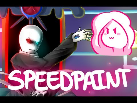 Paint Under: [Undertale] Speed draw - Collab - Bani-Chan - YouTube