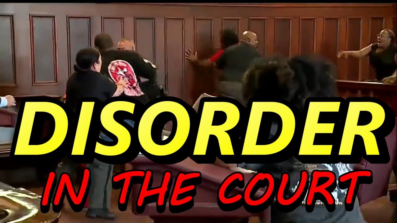 DISORDER IN THE COURT: BRAWLS & OUTBURSTS 2022 - YouTube