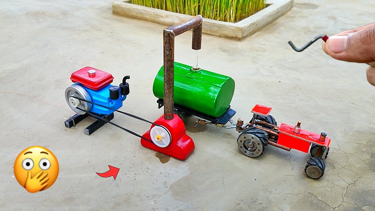 Top diy tractor underground big water pump | water tank ...