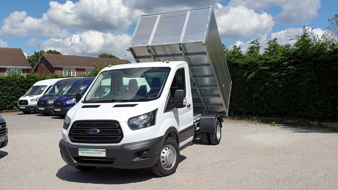 Ford Transit High sided Tipper - Ideal for waste removal - YouTube
