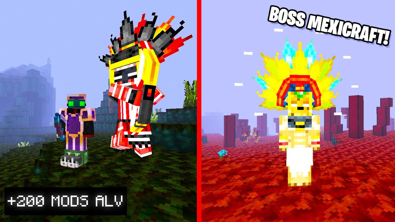 MINECRAFT pero con TODOS los MODS que EXISTEN T3! - PARTE 9 - YouTube