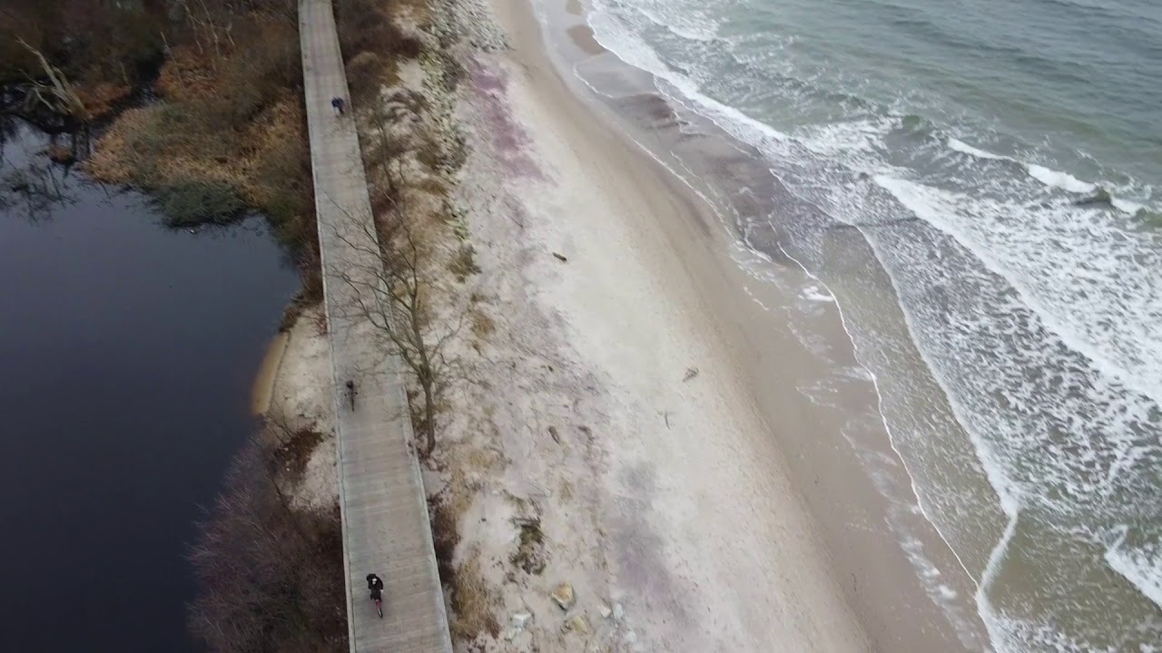 Baltic Sea from above with DJI Mavic Mini - YouTube