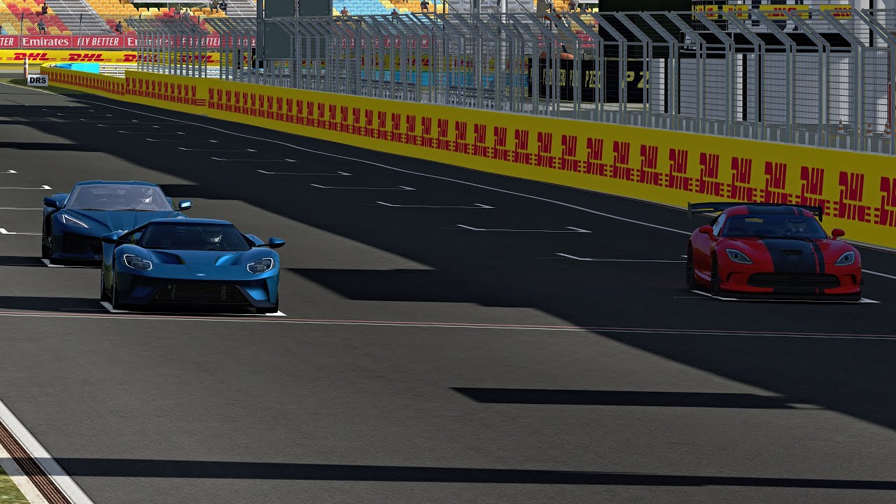 Ford GT VS Dodge Viper ACR VS Chevrolet Corvette C8 ZO6 At Istanbul GP ...