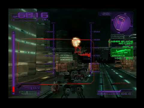 Armored Core 3 Defend Testing Ground - YouTube