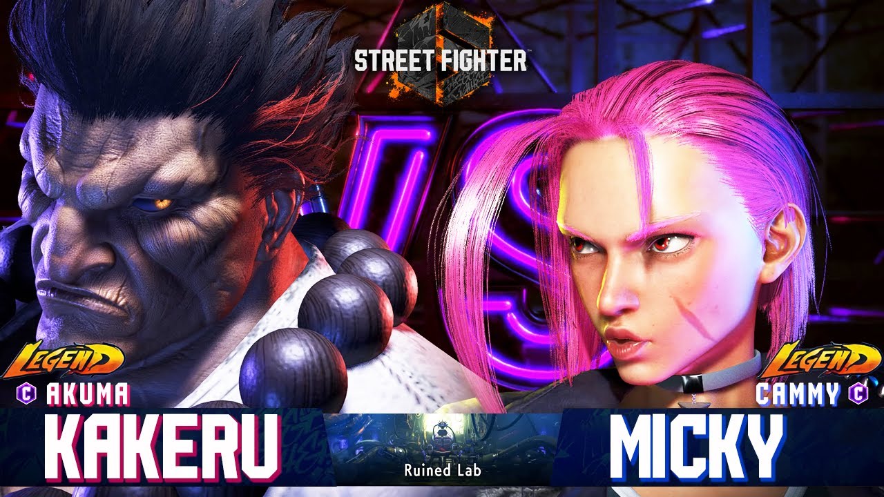 SF6🔥 Kakeru (AKUMA) Vs Micky (CAMMY) 🔥Best Custom Room Match 🔥 SF6 DLC ...