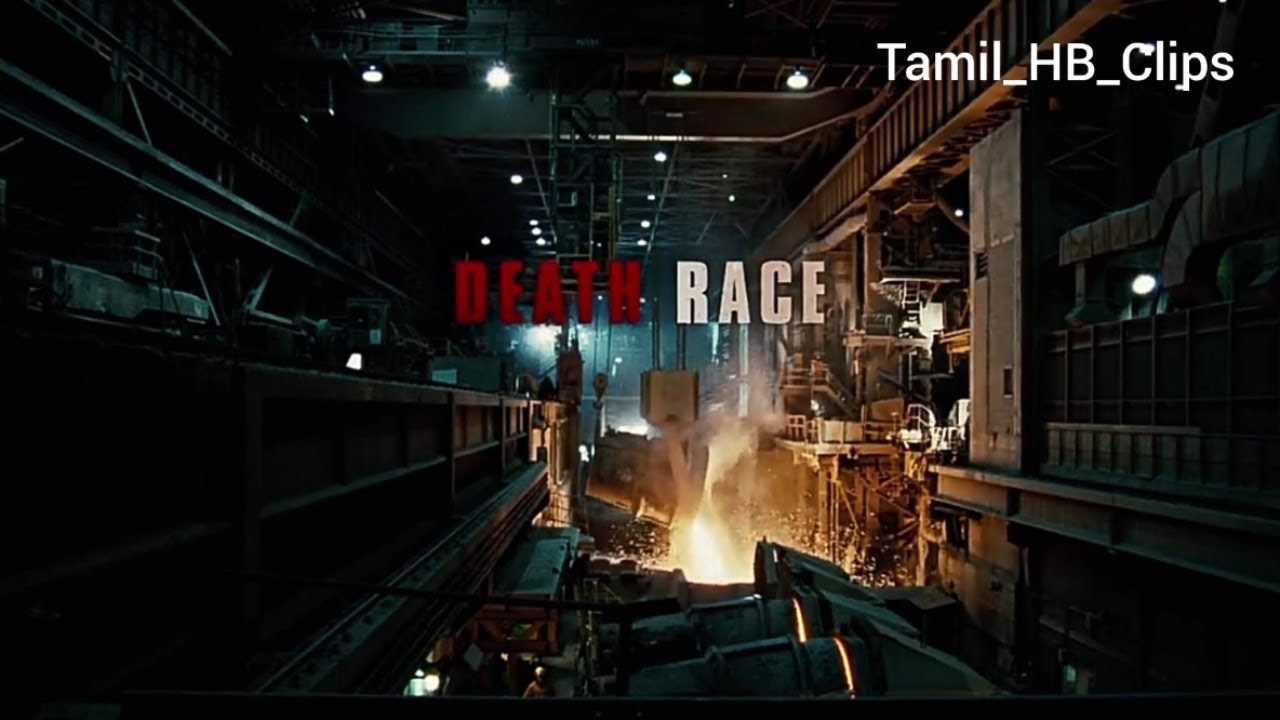 Death Race Movie Opening Race Scene In Tamil - YouTube