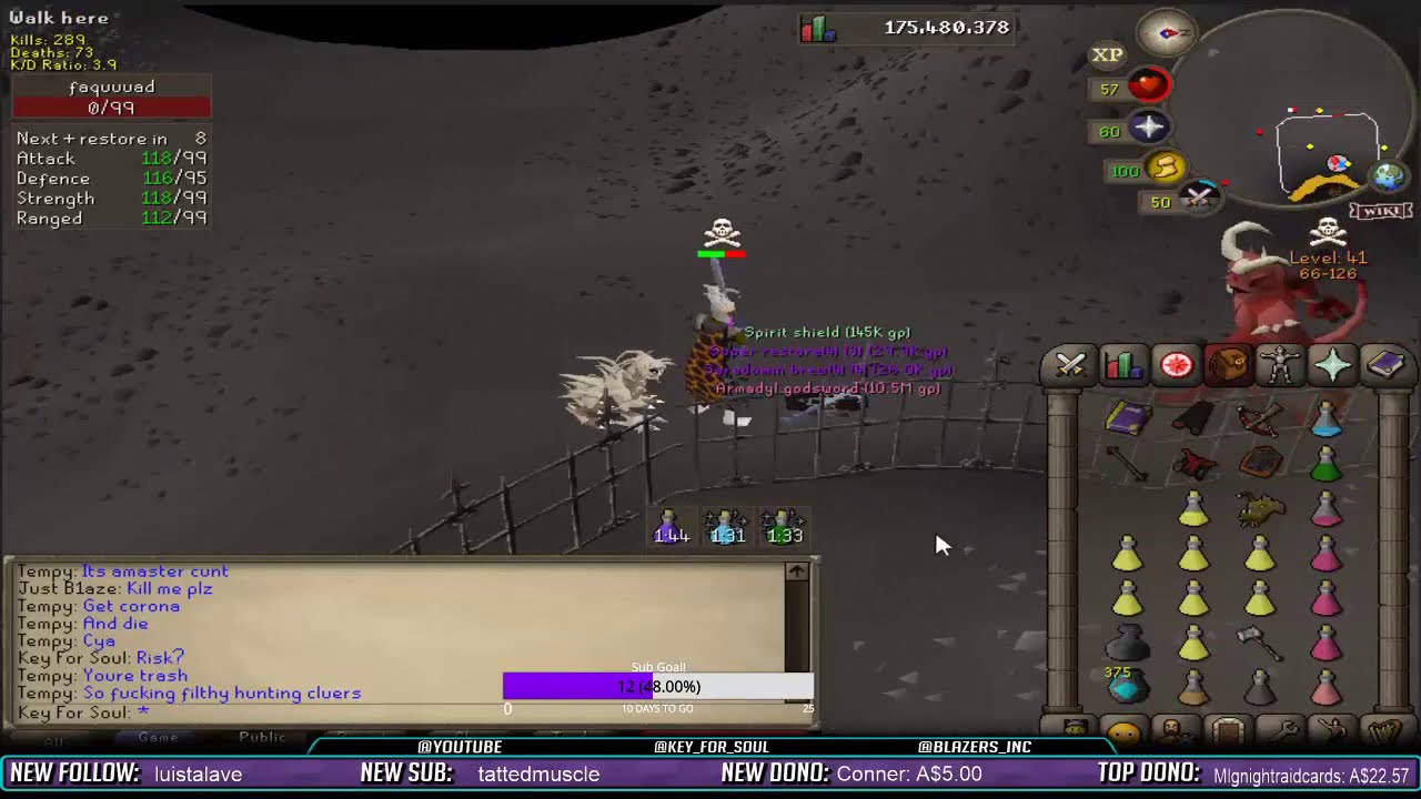 Deep wildy Pking 200m+loot Osrs - Episode 1 - YouTube