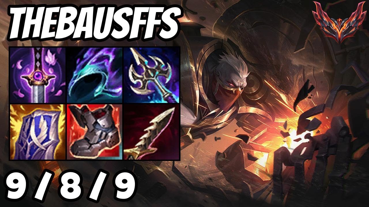 Thebausffs Sion Jungle vs Jarvan IV 16/10/2025 - YouTube