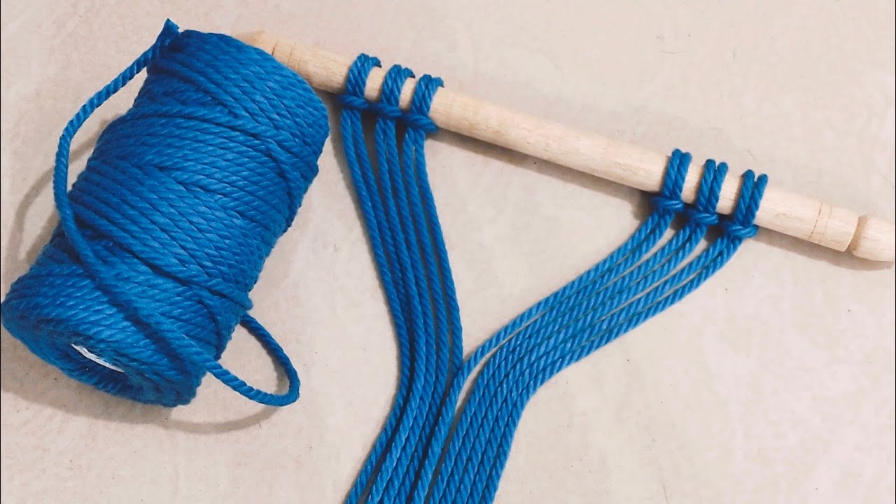 Mini Macrame pattern 2024 easy - Macrame Simple Wall Hanging - Macrame ...