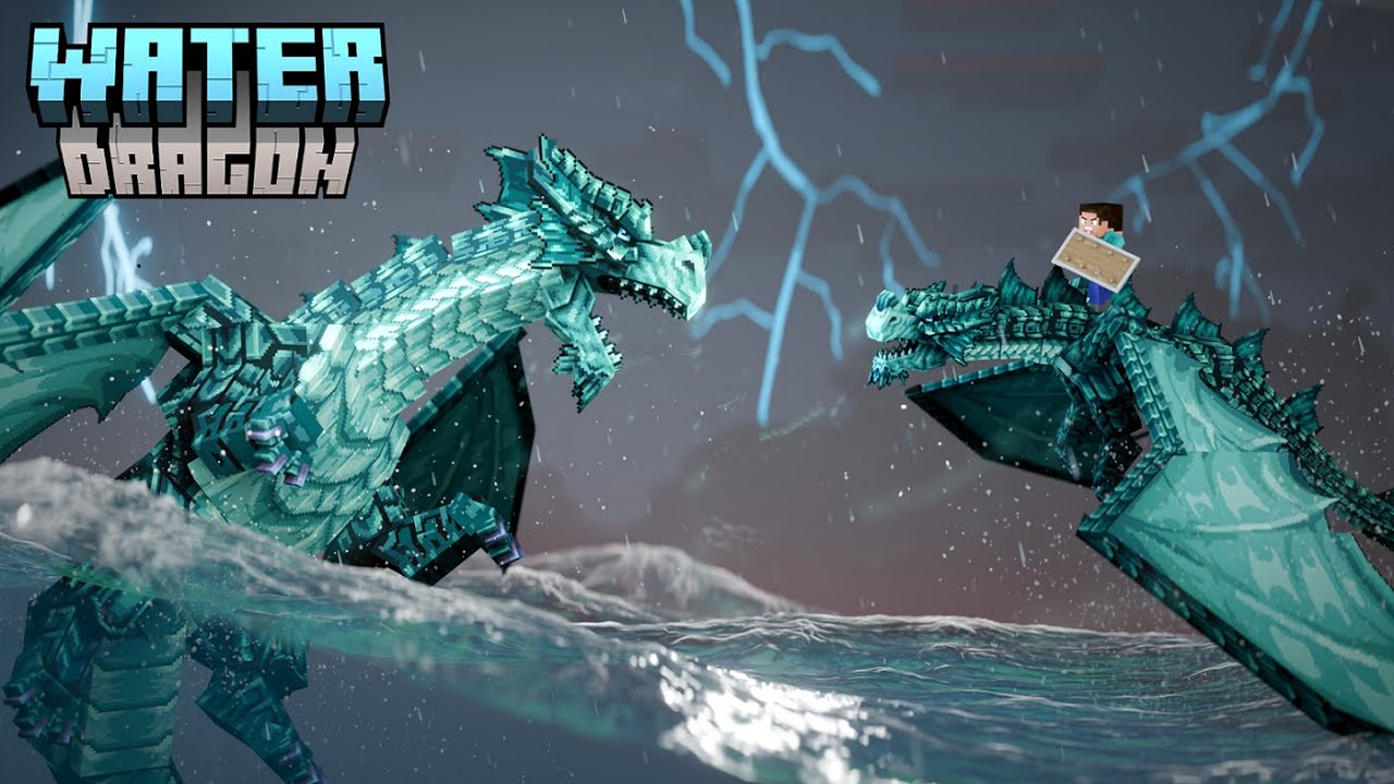 Water Dragon Series #4 Trailer Minecraft ModelEngine - YouTube