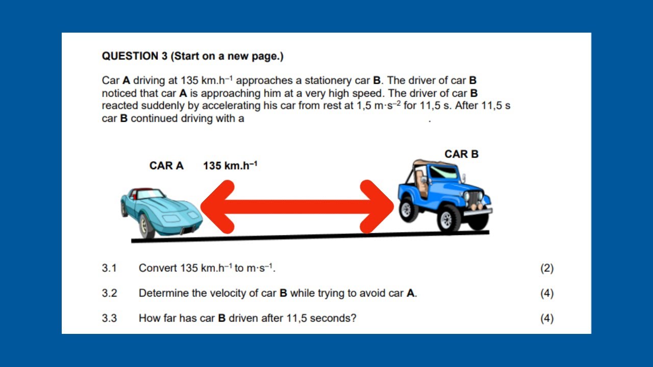 Motion in One Dimension Grade 10 - YouTube