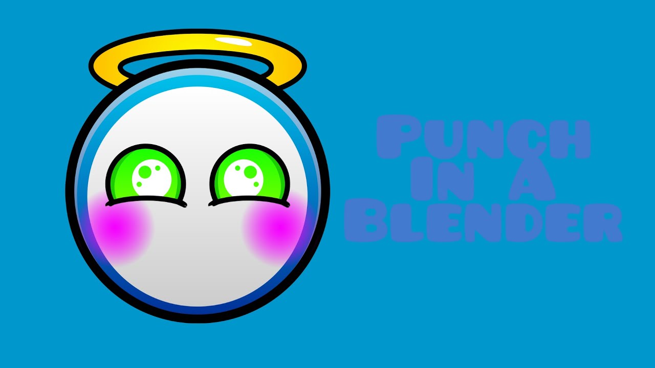 Punch In A Blender Animated - YouTube