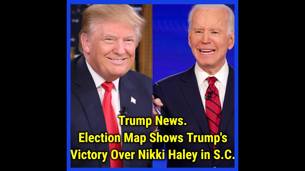 Trump News Election Map Shows Trump's Victory Over Nikki Haley in S C ...