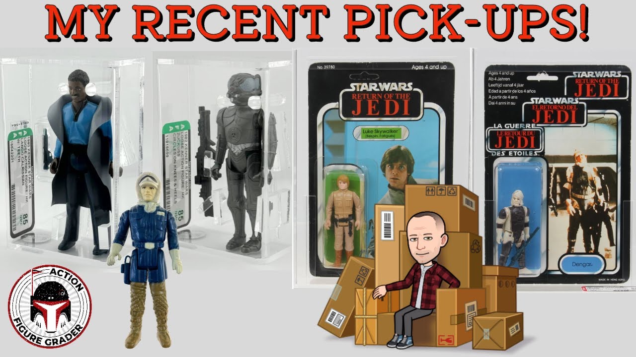 Vintage Star Wars Pick-Ups | Loose-Graded Variants | Two Mint-on-Cards ...