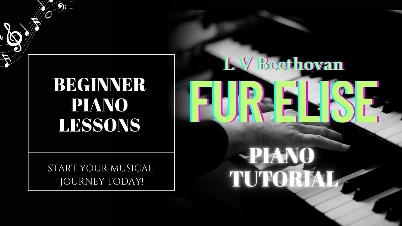 Fur Elise Piano | LV Beethovan Fur Elise Piano Tutorial | Fur Elise ...