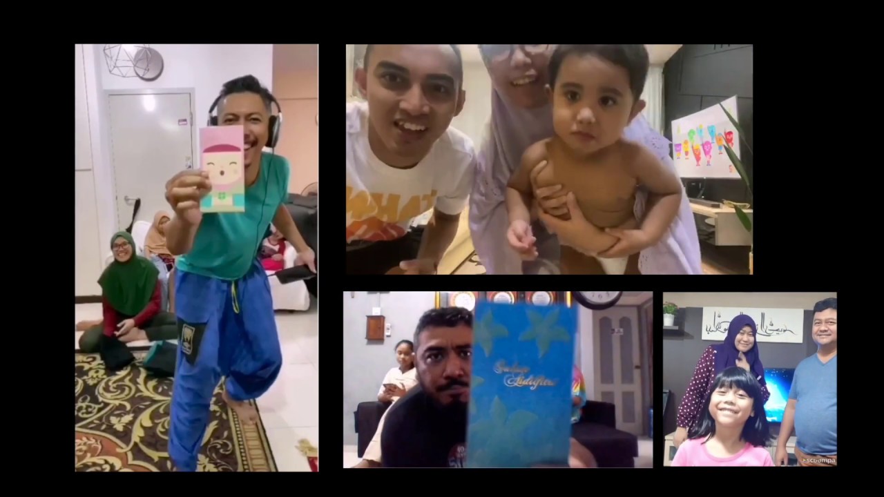 Mat Indra Raya 2020 - Virtual Eid #coveid - YouTube