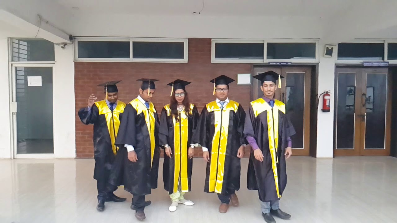Diu 8th convocation ! EEE students!! - YouTube
